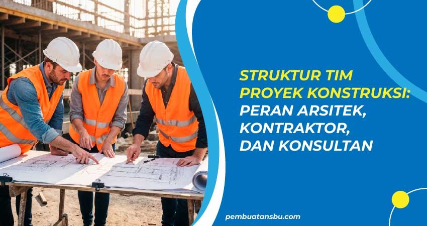 Struktur Tim Proyek Konstruksi: Peran Arsitek, Kontraktor, dan Konsultan